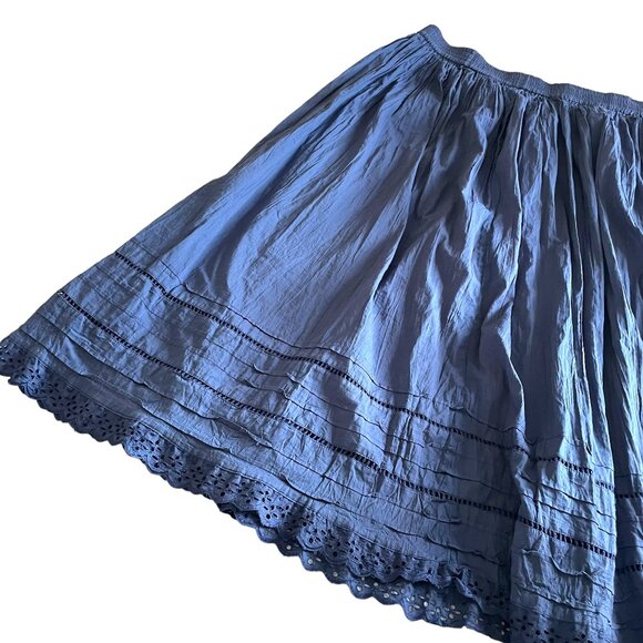 Venezia | Skirts | Vintage 9s Y2k Venezia A Line Maxi Skirt 4x Blue ...